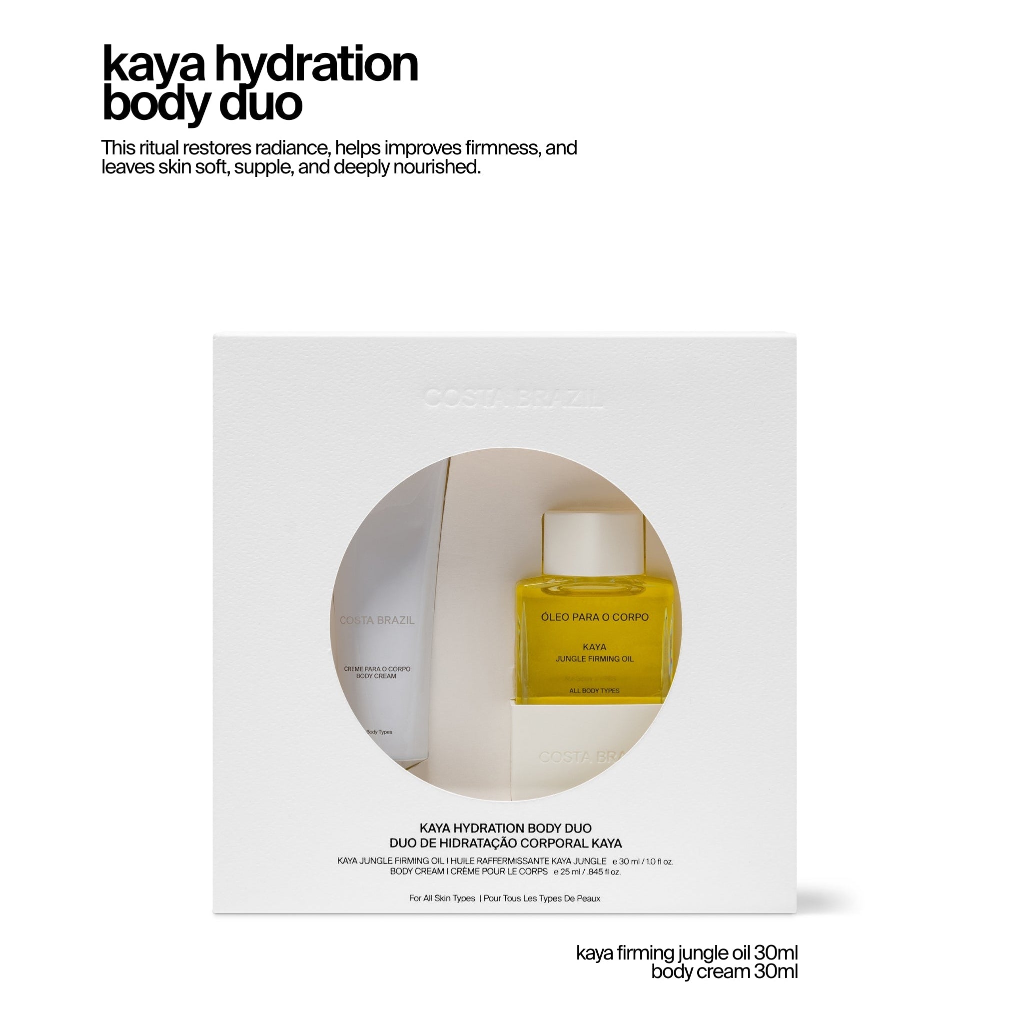KAYA HYDRATION BODY DUO – Costa Brazil